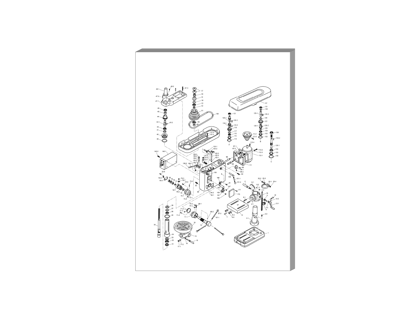 Drill Press Manual & Parts List – KIRA ENGINEERING INDONESIA